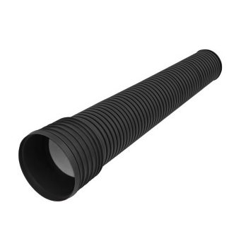PP Dräneringsrör 250/218 SN8 Fullslits 6m